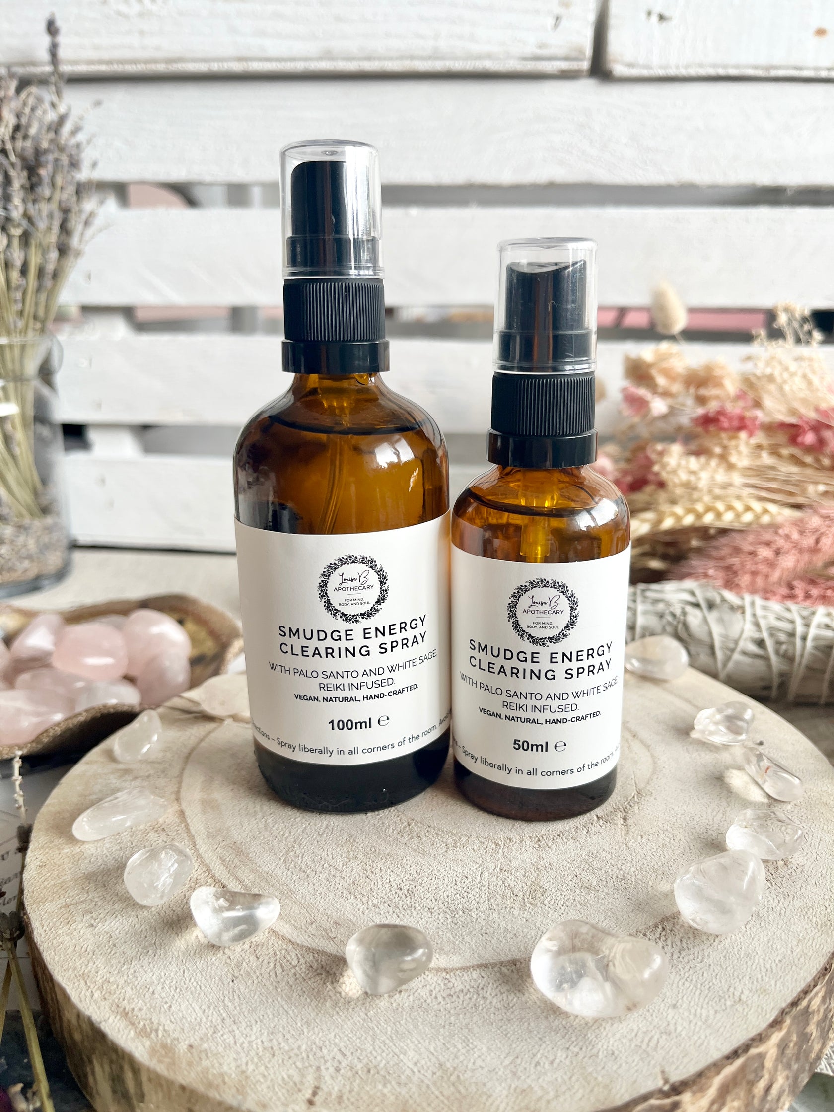 Smudge Energy Cleansing Spray – Louisa B Apothecary